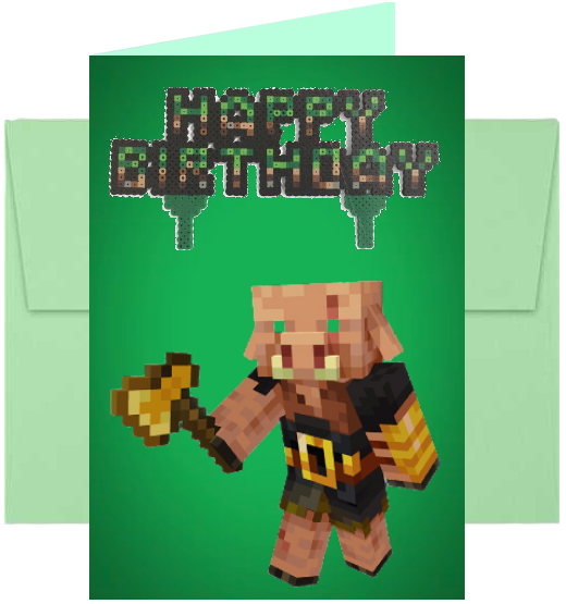 Free Minecraft Greeting